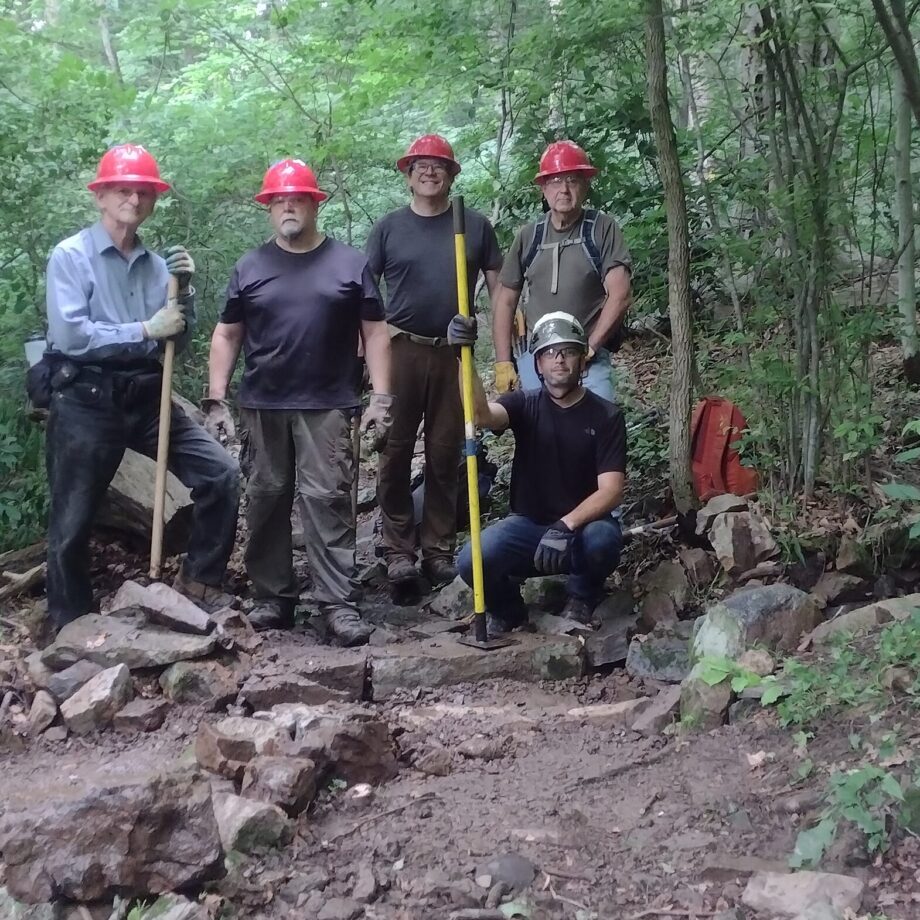 Rock Step Construction Training with BMECC and ATC - Appalachian Trail ...