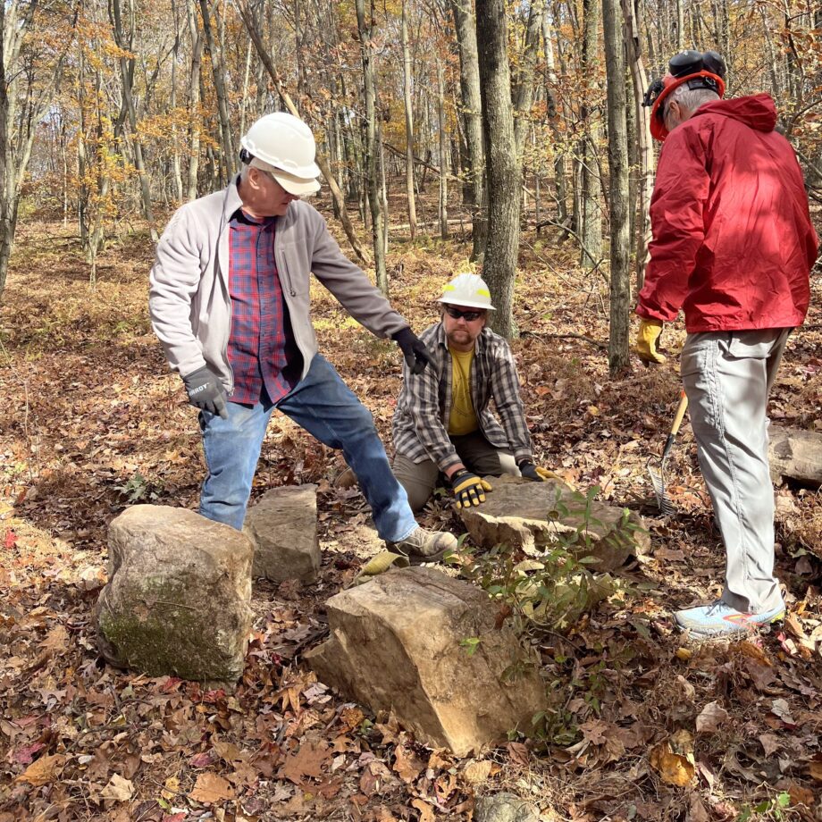 Rock Step Construction Training with BMECC and ATC - Appalachian Trail ...