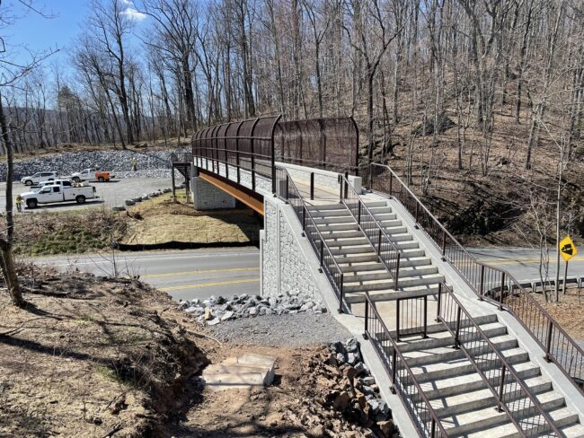 McAfee Knob Trailhead Pedestrian Bridge Now Open - Appalachian Trail ...