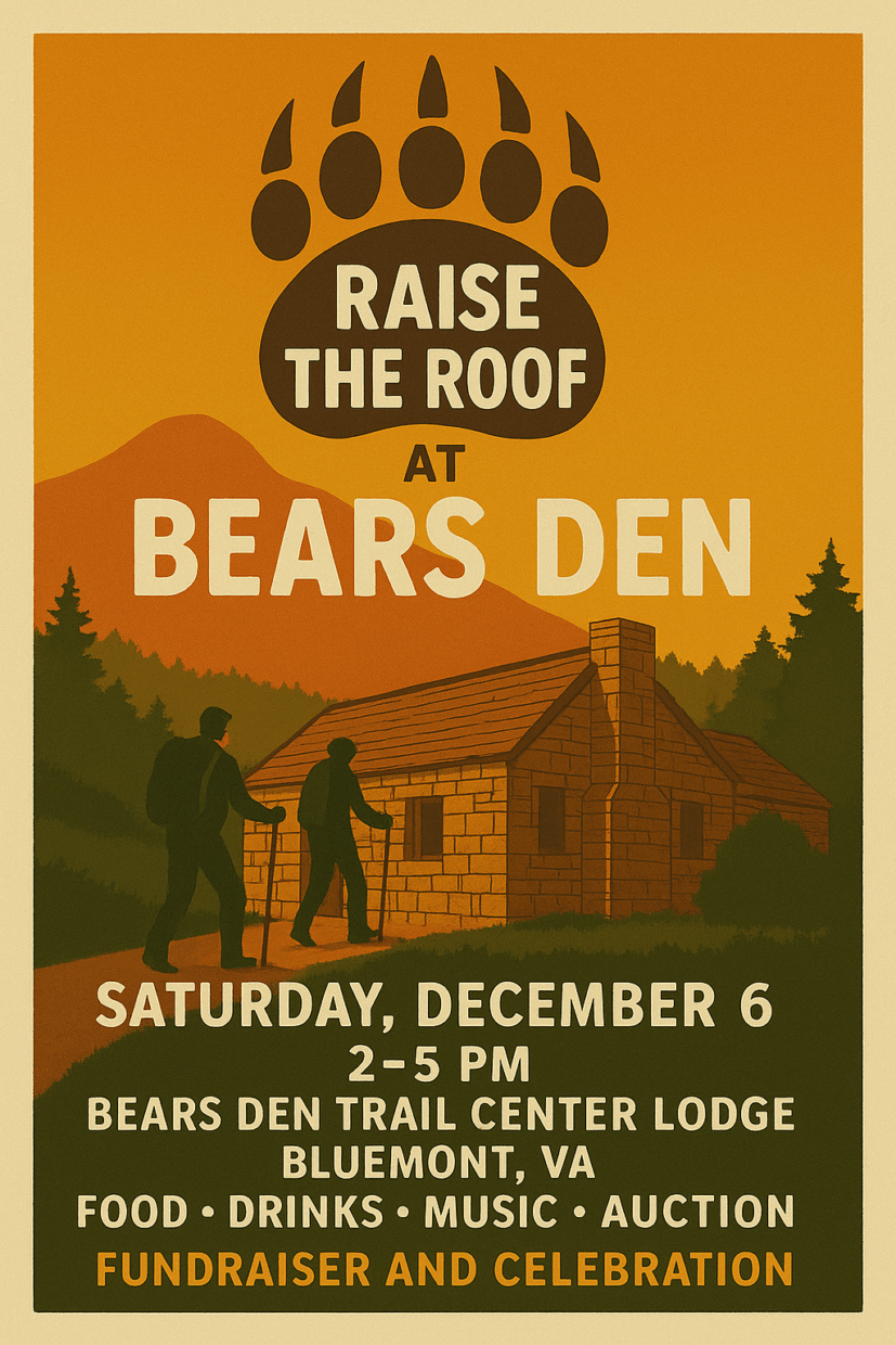 Raise the Roof at Bears Den - Appalachian Trail Conservancy